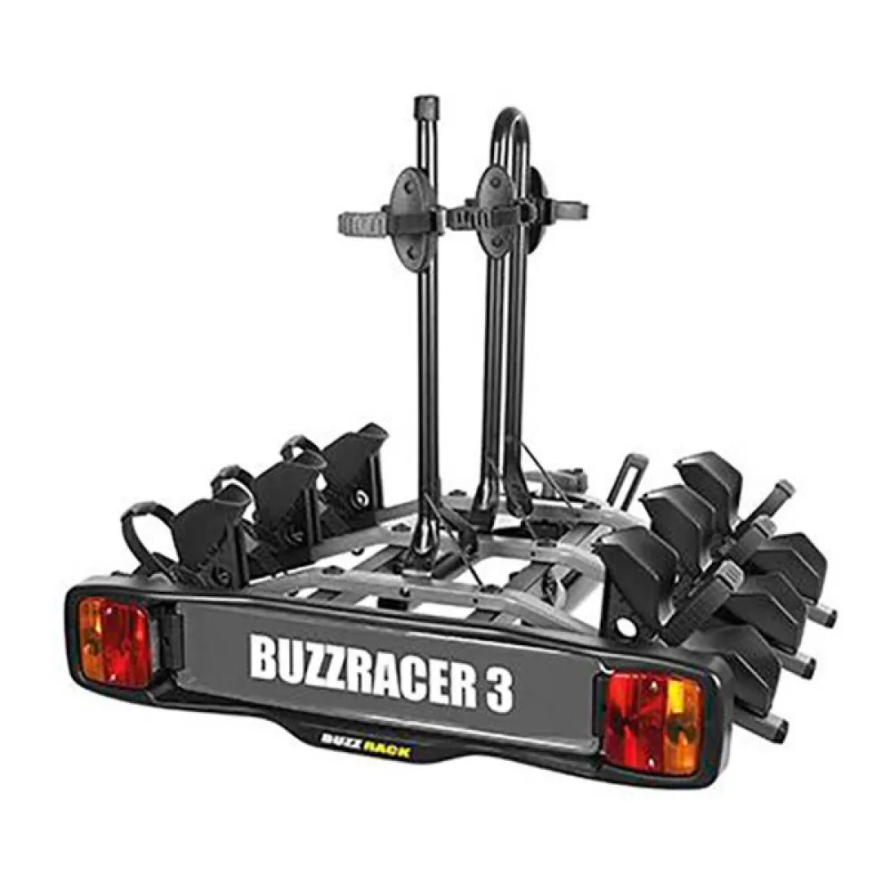 Buzzrack Buzzracer Bike Rack For 3 Bikes, Black | Bikeinn