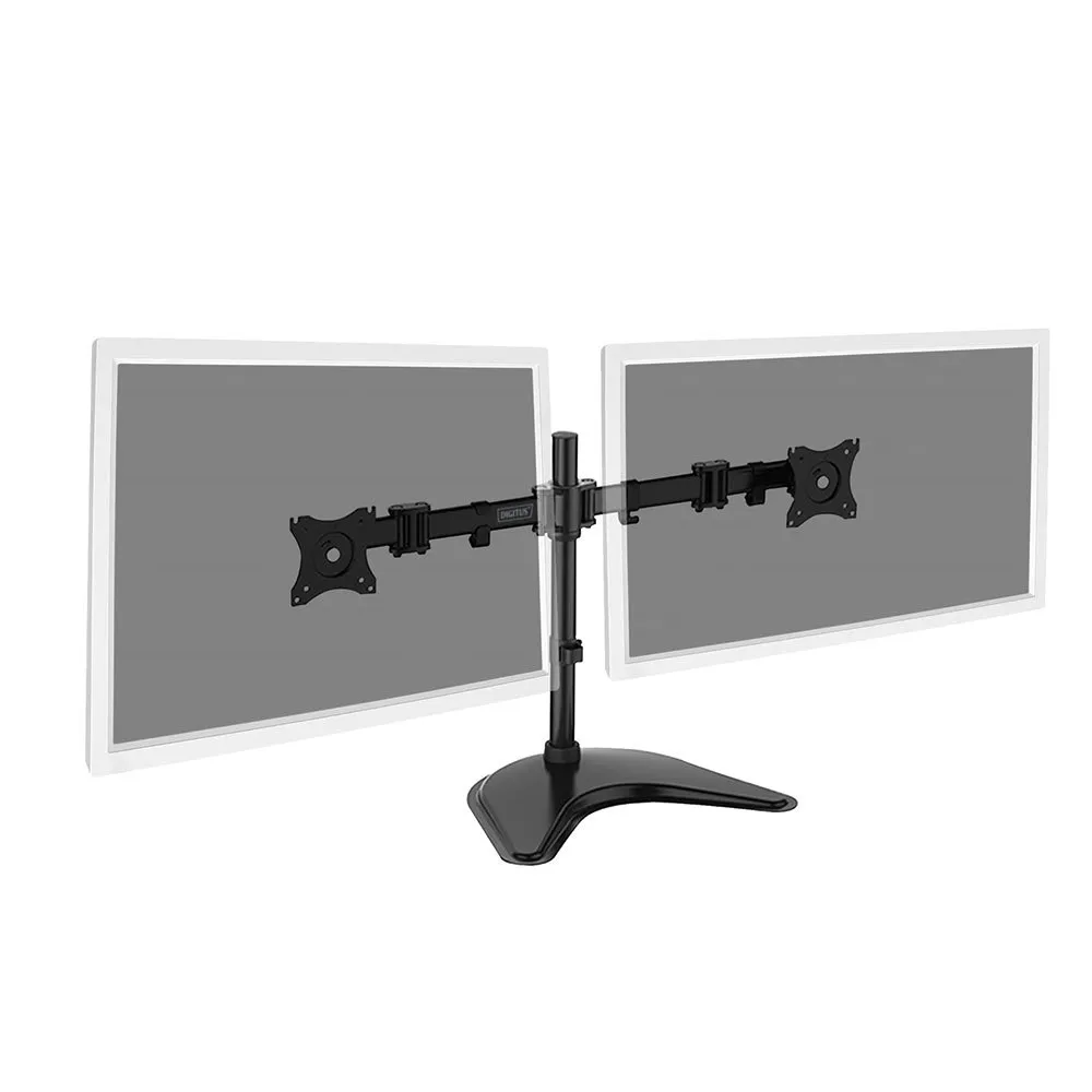 Digitus Universal Dual Monitor Stand Black | Techinn