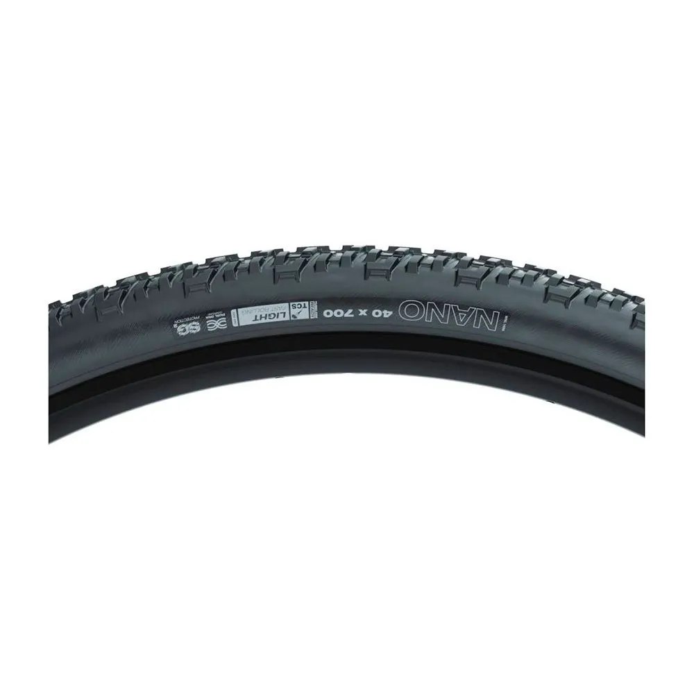 WTB Nano TCS Light Fast Rolling SG2 Tubeless 700C x 40 Gravel Tyre ...