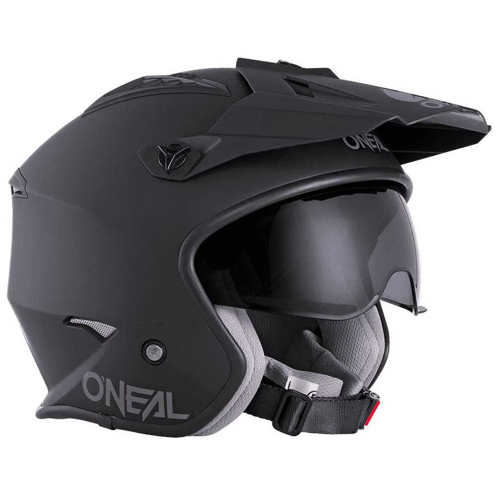 Oneal Volt Solid open face helmet Black | Motardinn