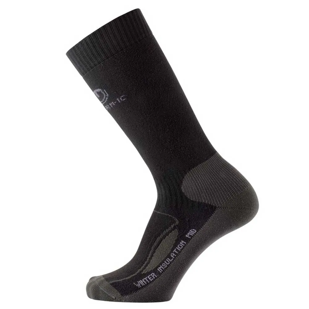 Therm-ic Winter Insulation Mid socks Black | Trekkinn