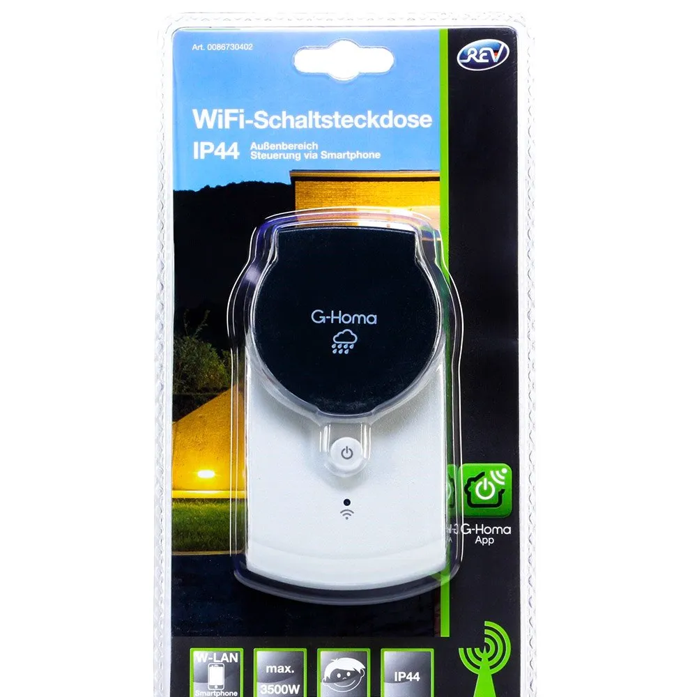 Rev G-Home WiFi IP44 White | Techinn