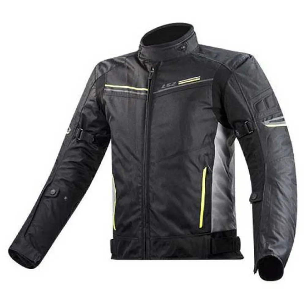 LS2 Shadow Jacket Black | Motardinn