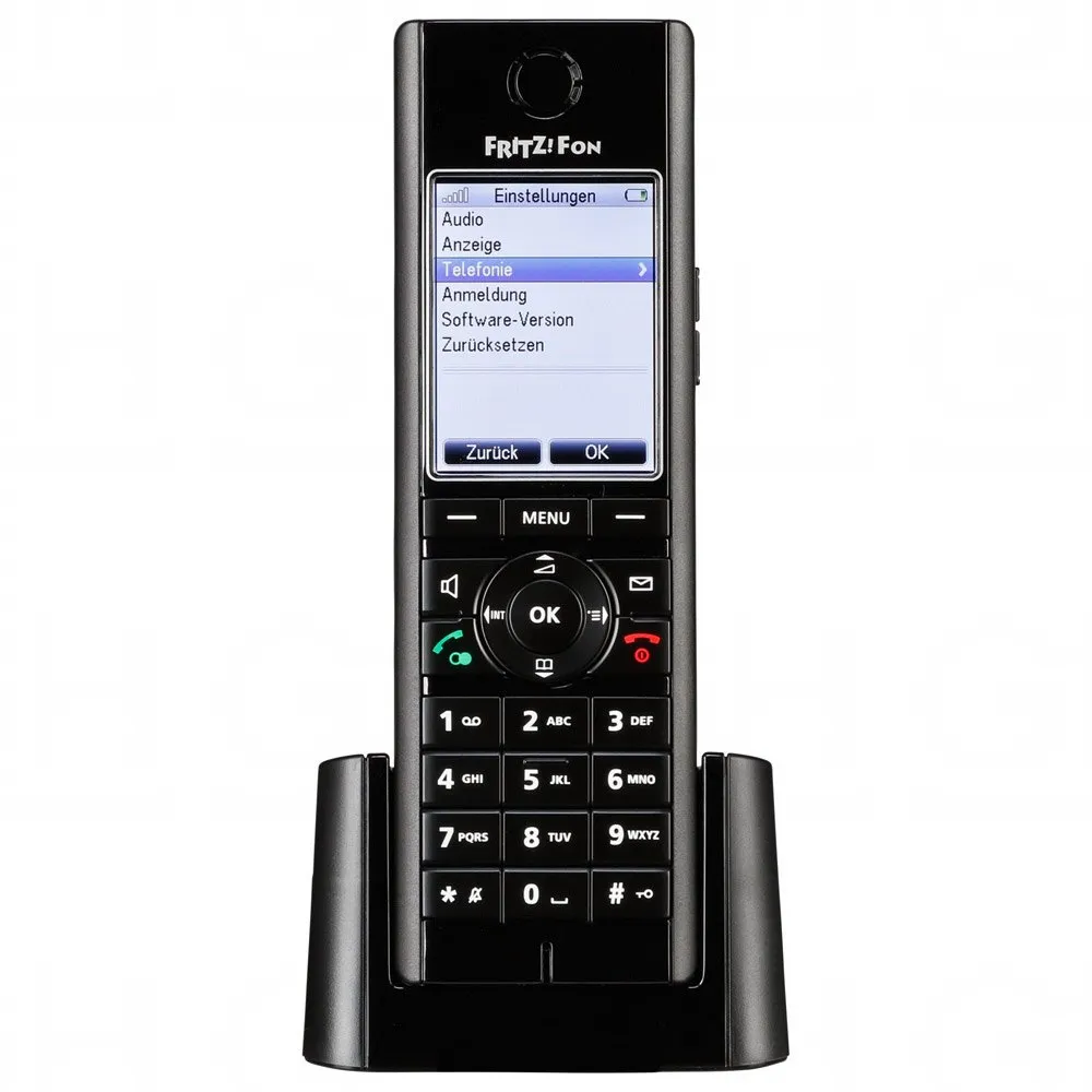 Avm Fritz! Fon C5 Cordless Wireless Landline Phone Black| Techinn