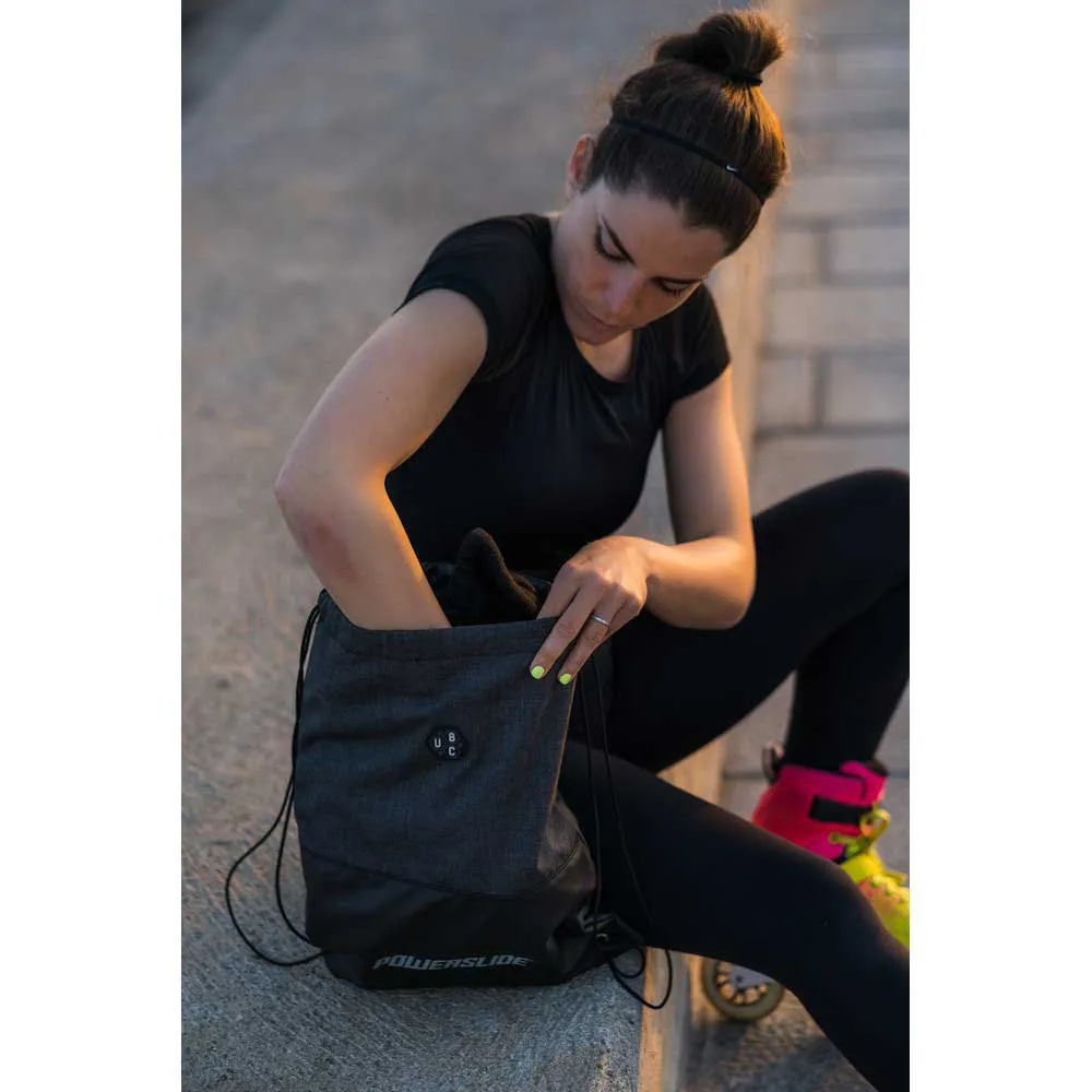 Powerslide UBC Go Drawstring Bag Grey | Dressinn