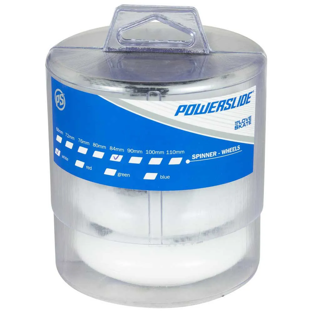 Powerslide Spinner 4 Units Wheel White | Xtremeinn