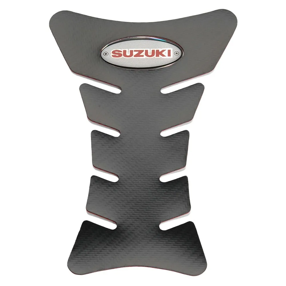 Booster Carbon Suzuki Tank Pad Grey | Motardinn