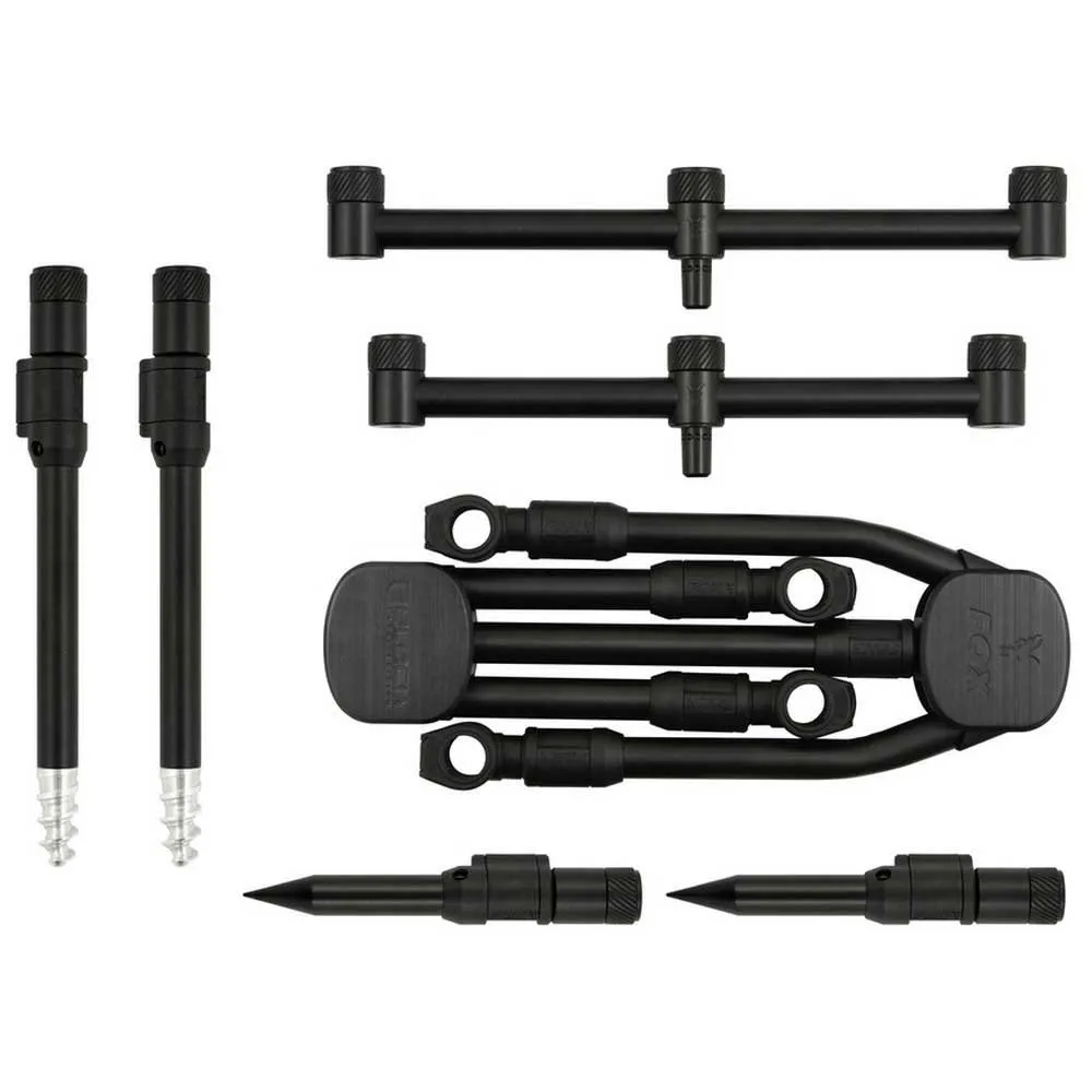 Fox international Rod Pod Black Label QR Complete Noir | Waveinn
