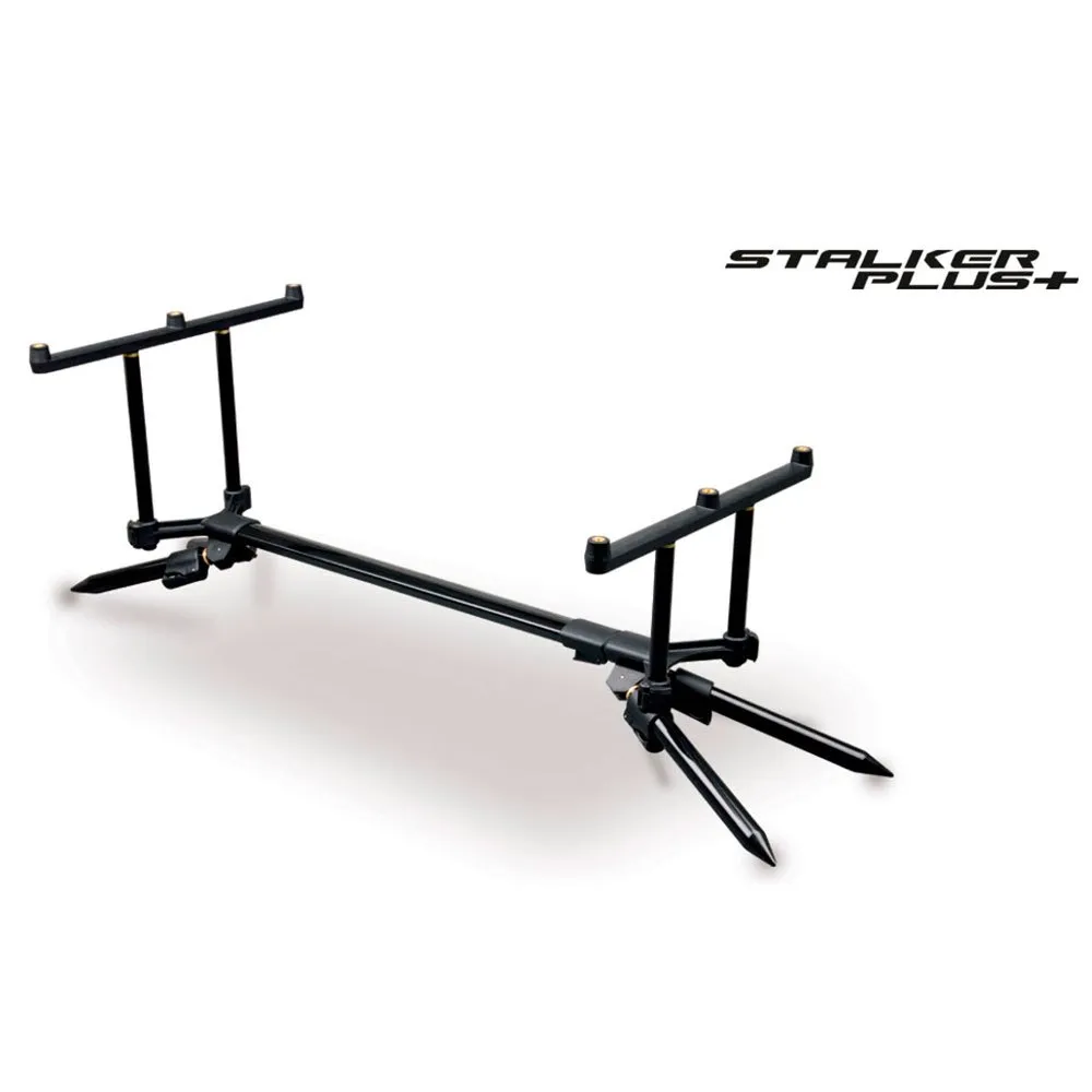 Fox international Stalker Plus Pod 3 Rod Buzzer Bars Black| Waveinn