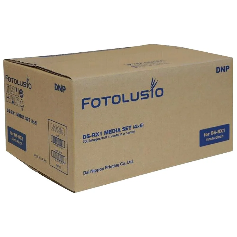 Dnp DS RX 1 HS Media Set 10x15 cm 2x 700 Sheets White | Techinn