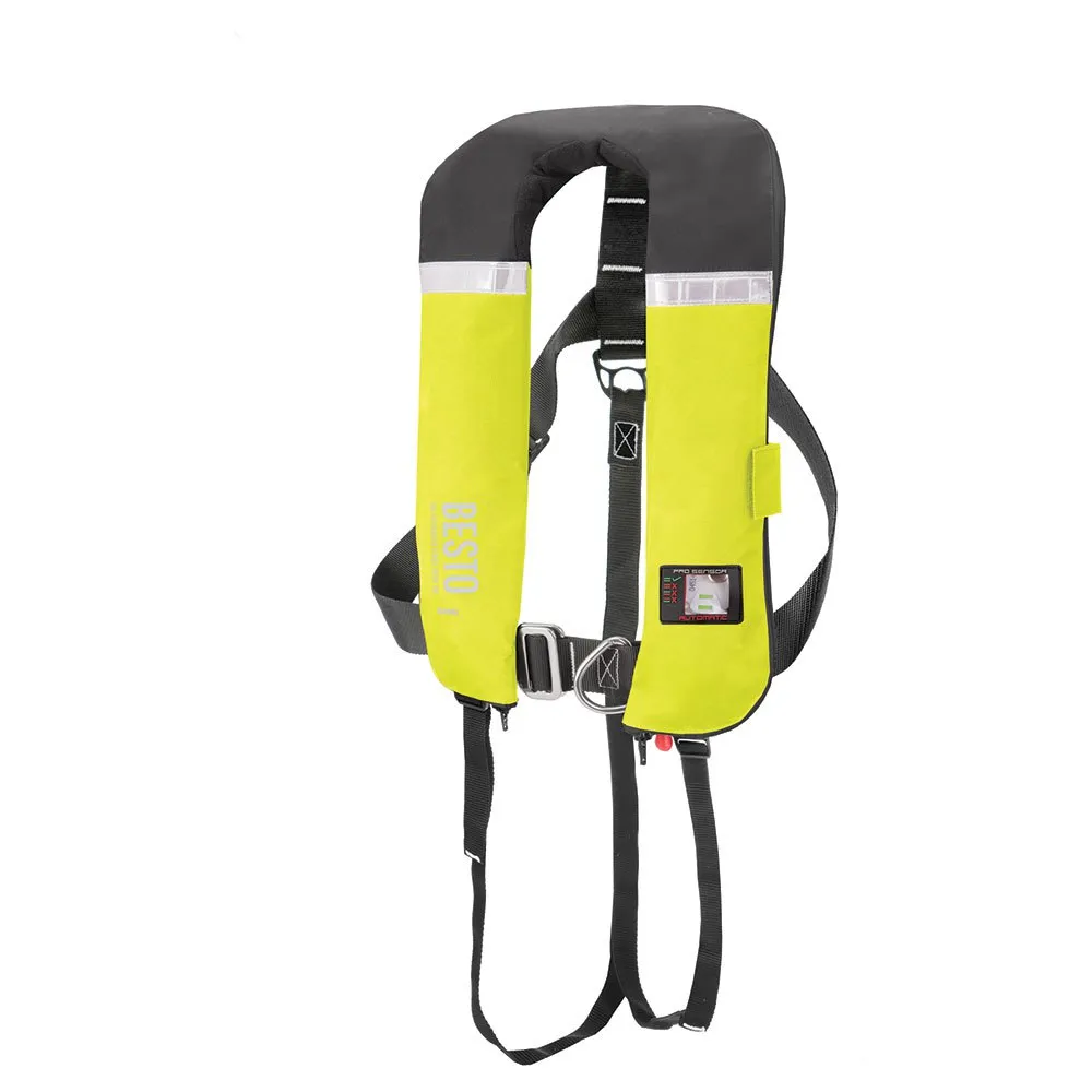 Besto Pro Automatic 300N Lifejacket Yellow | Waveinn
