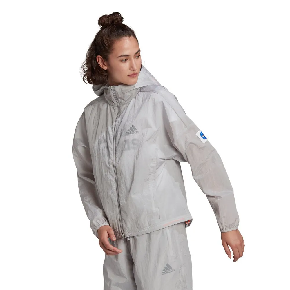 adidas Sportswear Crop jacket Grey | Dressinn