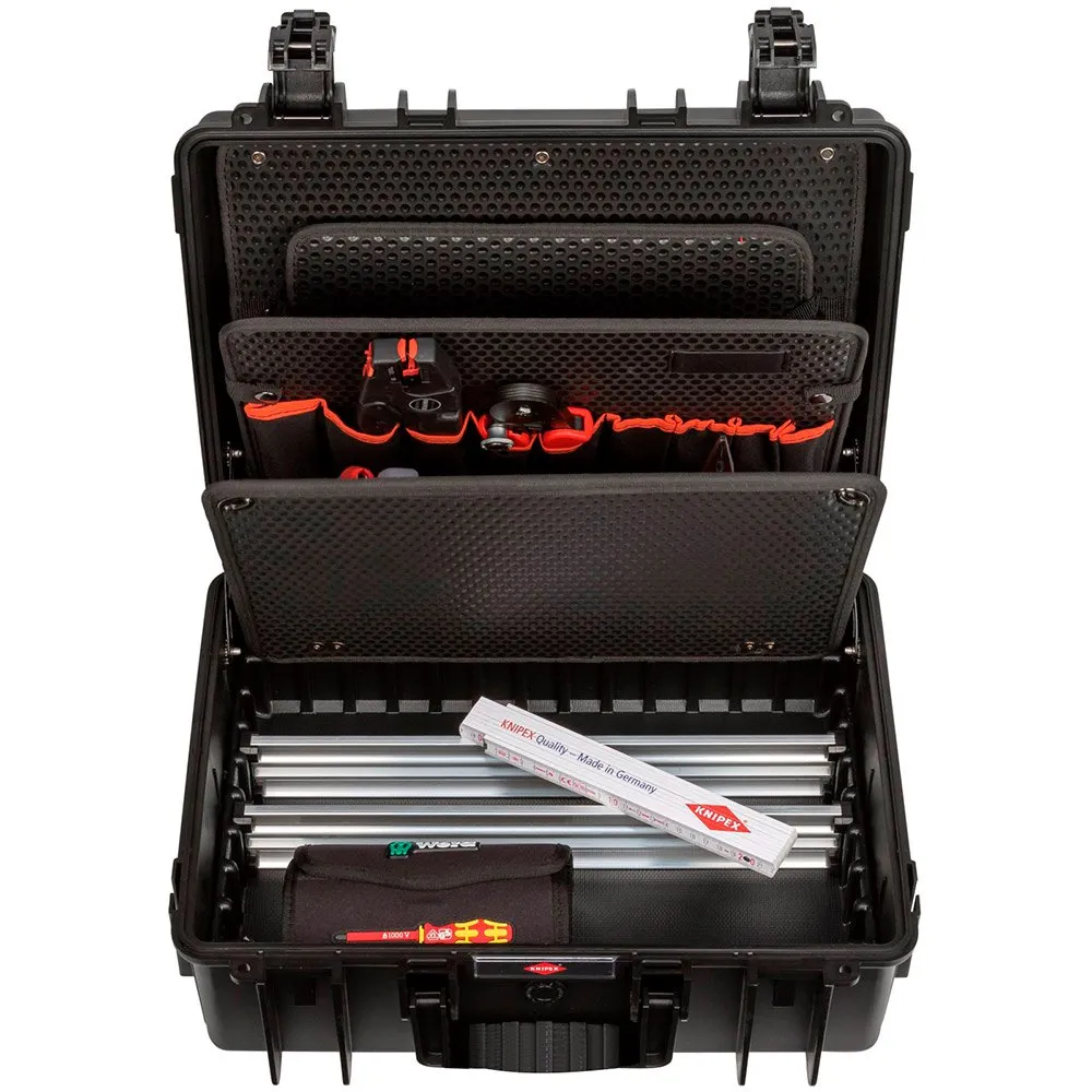 Knipex Tool Case Robust 23 Electronics Black | Techinn