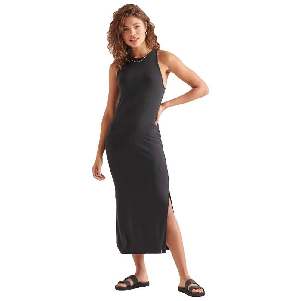 Superdry Strap Back Dress Black | Dressinn