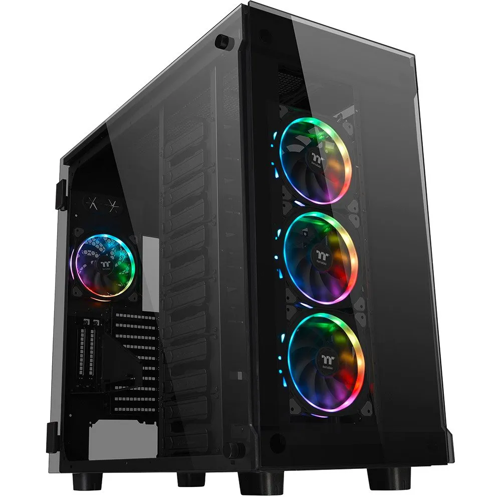 Thermaltake View 91 TG RGB Tower Box Black | Techinn