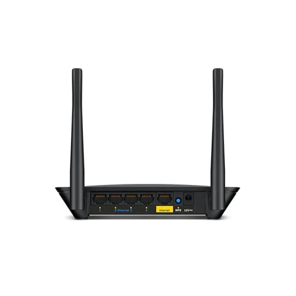 Linksys E2500V4-EU N600 WiFi Router Black | Techinn