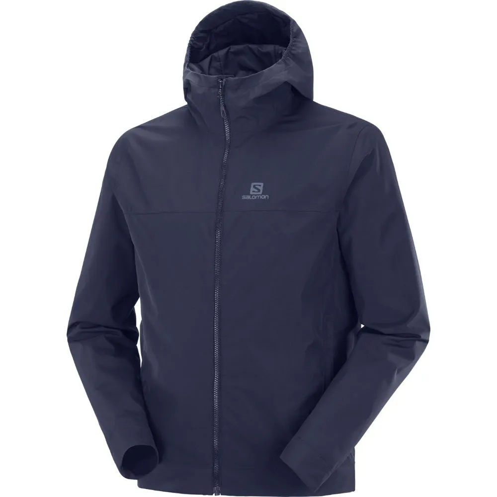 Salomon Explore Waterproof 2L Jacket Blue | Trekkinn