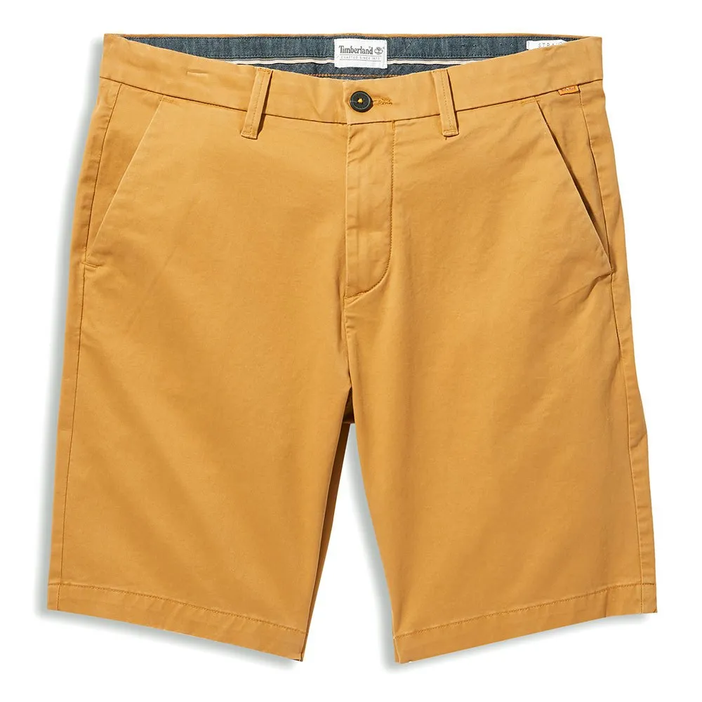 Timberland Squam Lake Stretch Twill chino shorts Orange| Dressinn