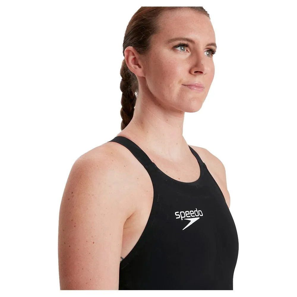 Speedo Fastskin LZR Elite Openwater Closedback Suit Black| Swiminn
