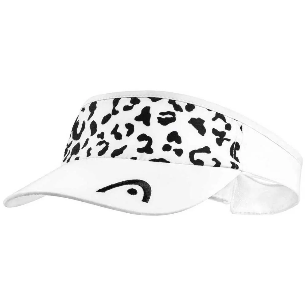 Head Pro Player Leopard Visor White | Smashinn