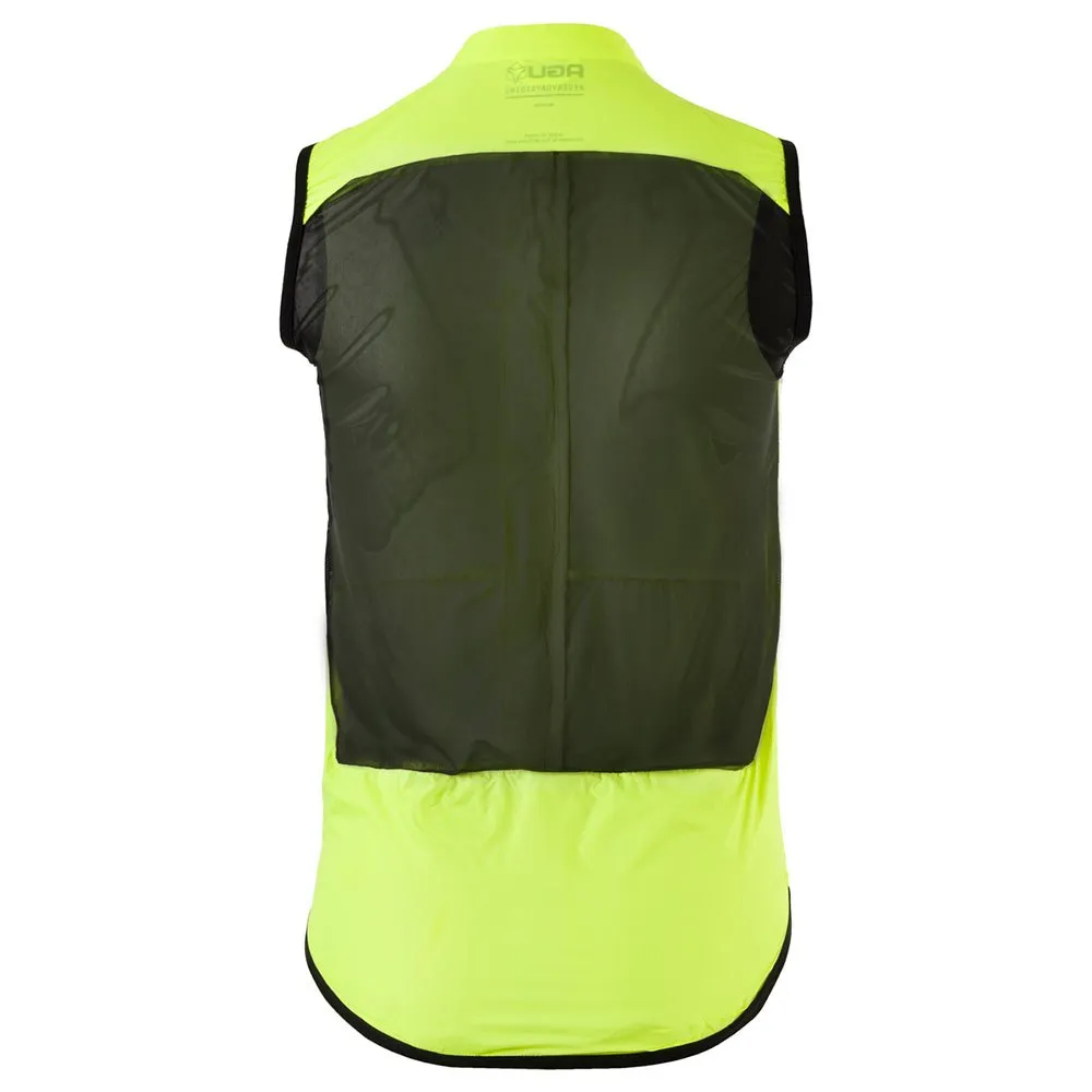 AGU Gilet Wind Body II Essential, Jaune | Bikeinn