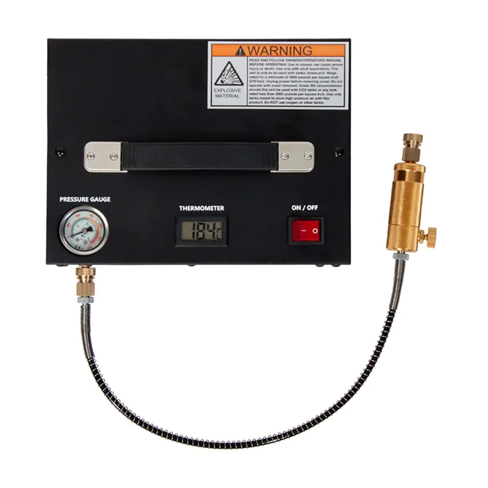 Stinger Portable Compressor 12V/200V Black | Xtremeinn