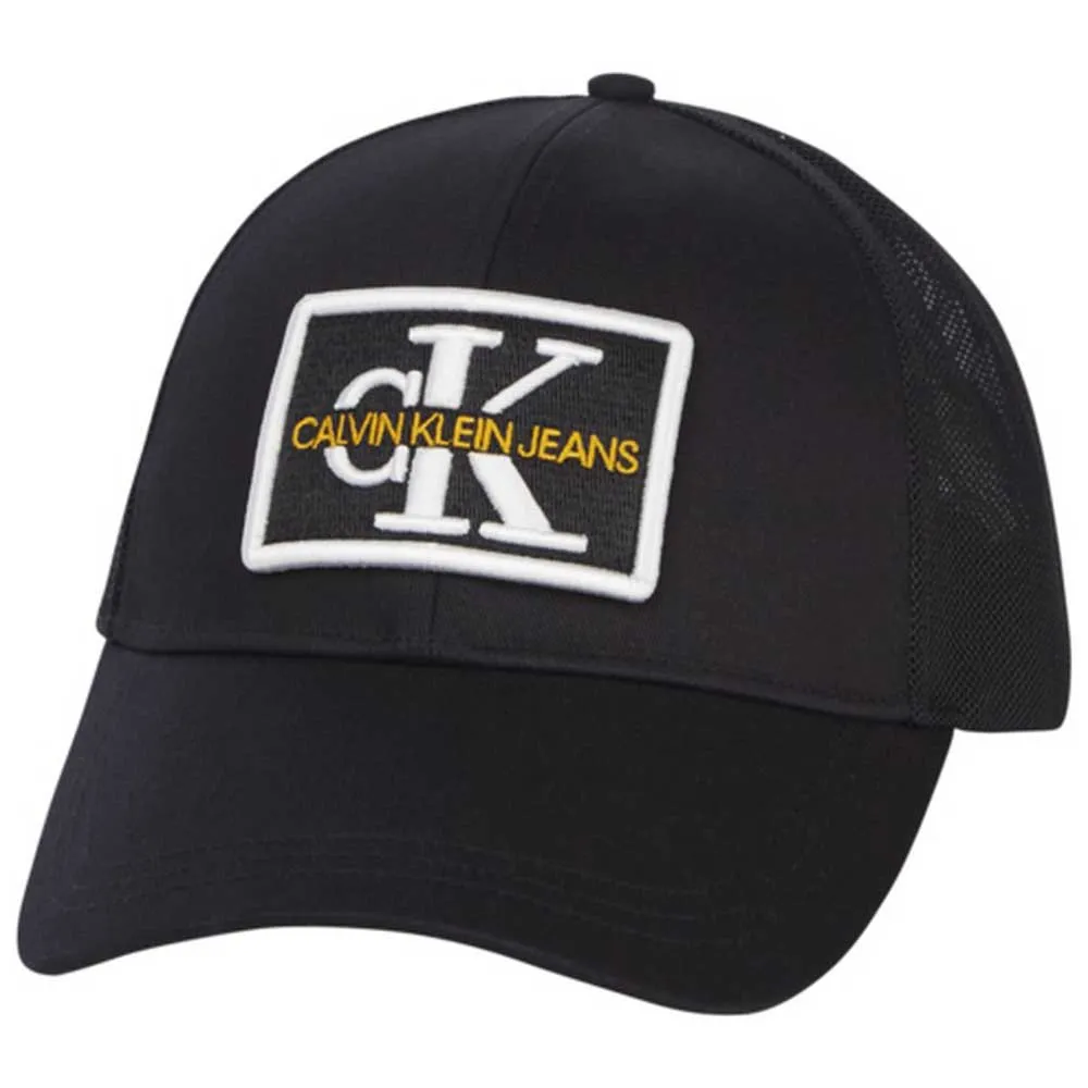 Calvin klein Mono Embro Patch Cap Black | Dressinn