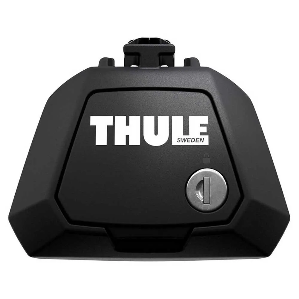 Thule 7104 Evo Raised Rail Feet Roof Rack Black | Snowinn