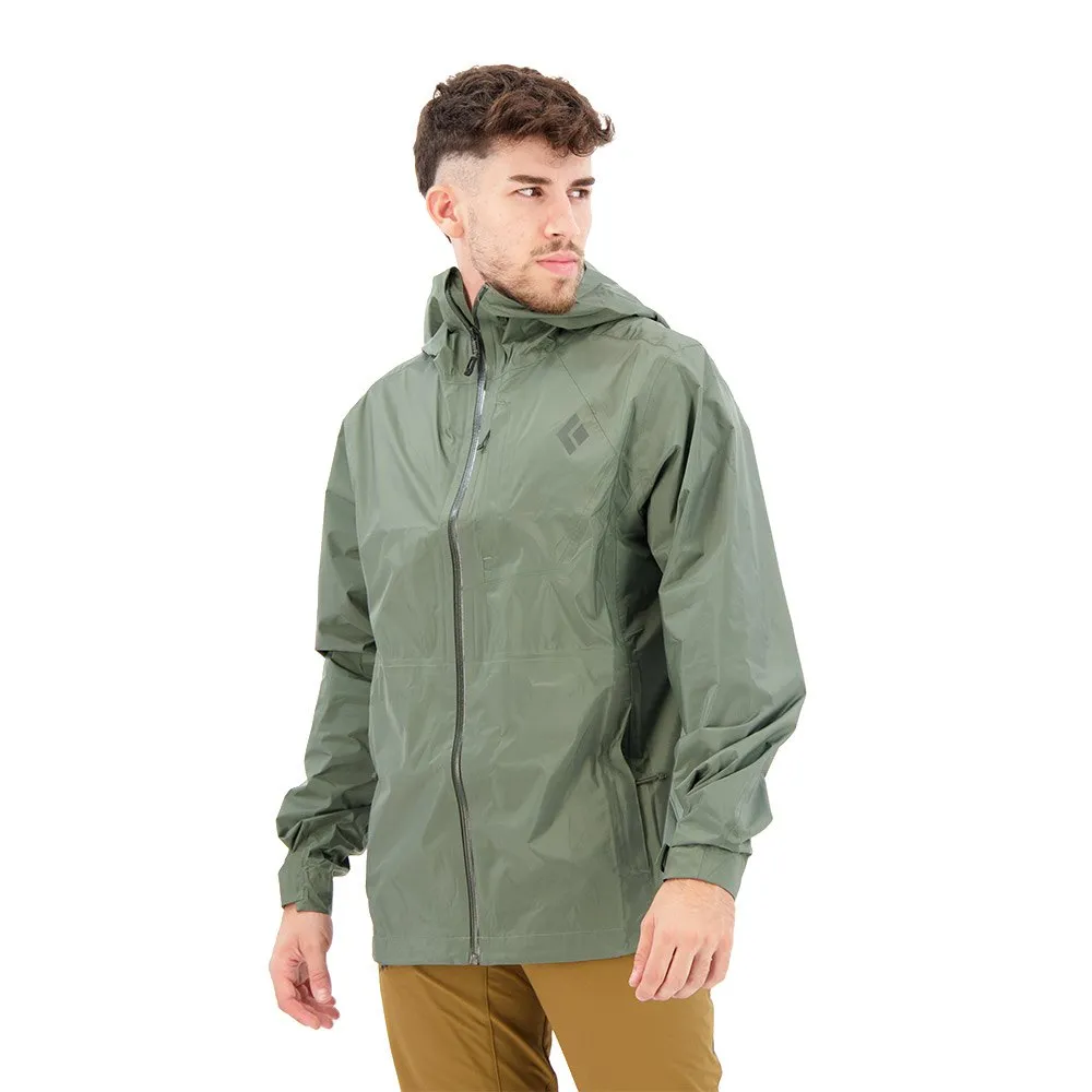 Black diamond TreeLine Rain jacket Green | Trekkinn