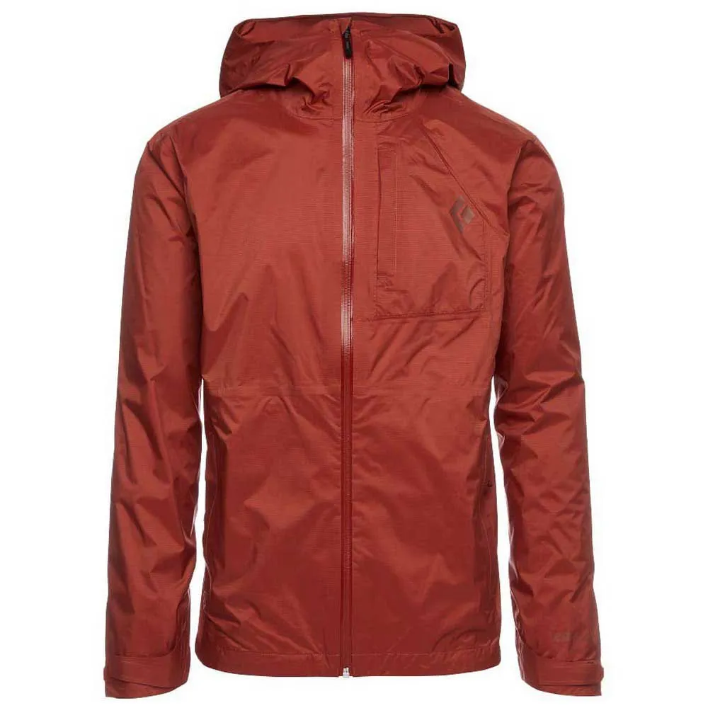 Black diamond TreeLine Rain jacket Red | Trekkinn