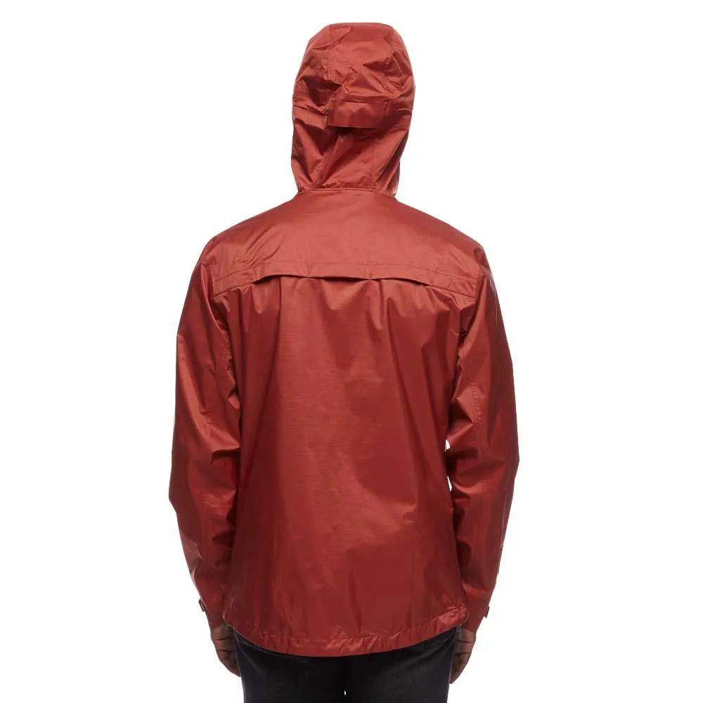 Black diamond TreeLine Rain Jacket Red | Trekkinn