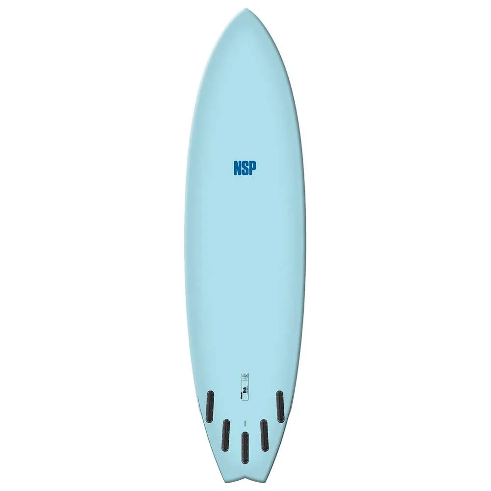 Nsp Elements Fish 6´0´´ Surfboard Blue | Xtremeinn