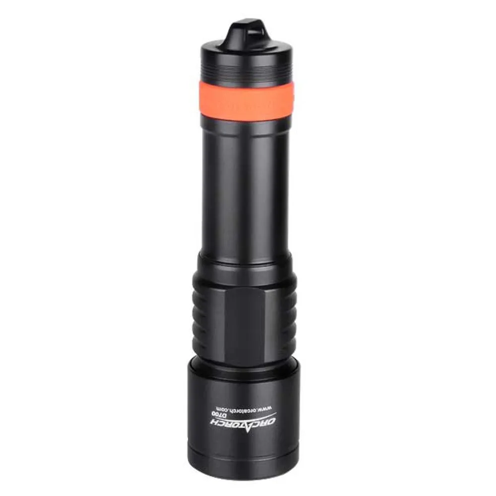 Orcatorch Orca LED 1700 Flashlight Black | Diveinn