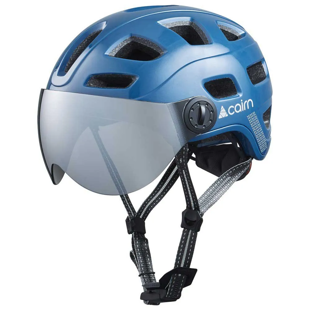 Cairn Quartz Visor Urban Helmet, Blue | Bikeinn