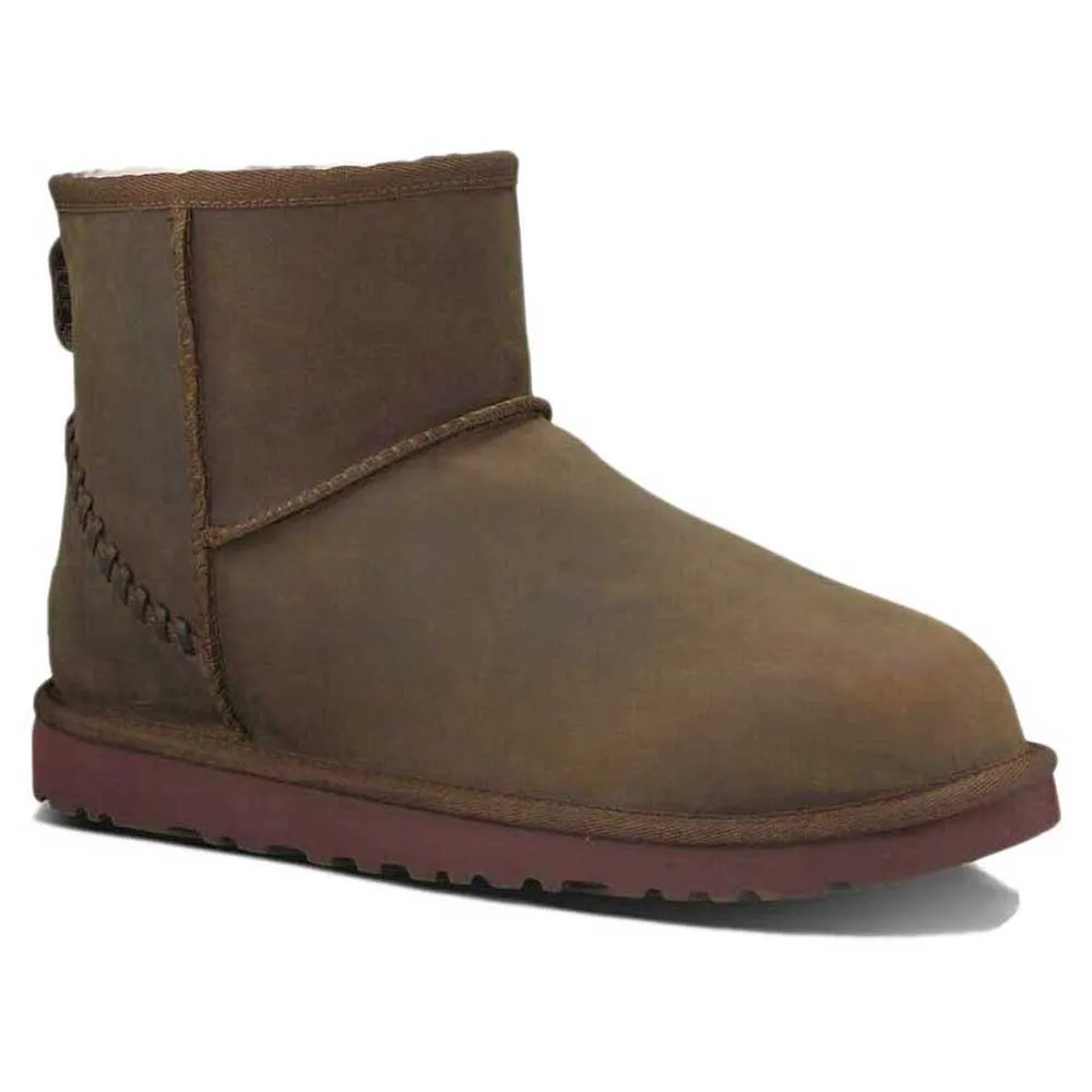Ugg Botas Classic Mini Deco Marrón | Dressinn