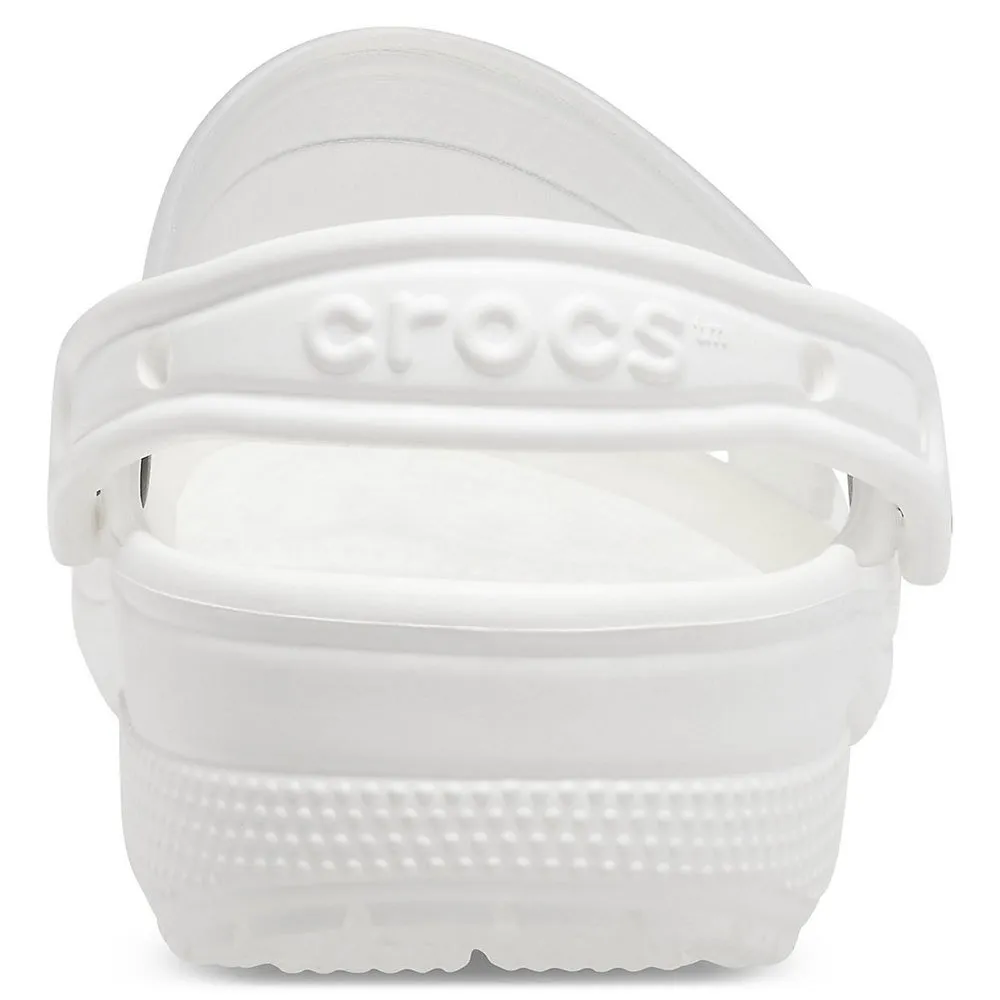 Crocs Classic Translucent Clogs White | Dressinn