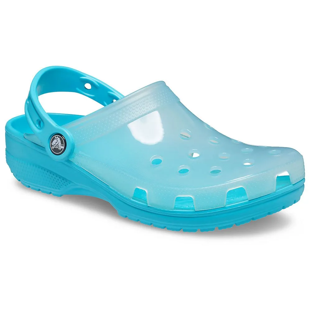 Crocs Classic Translucent Clogs Blue | Dressinn