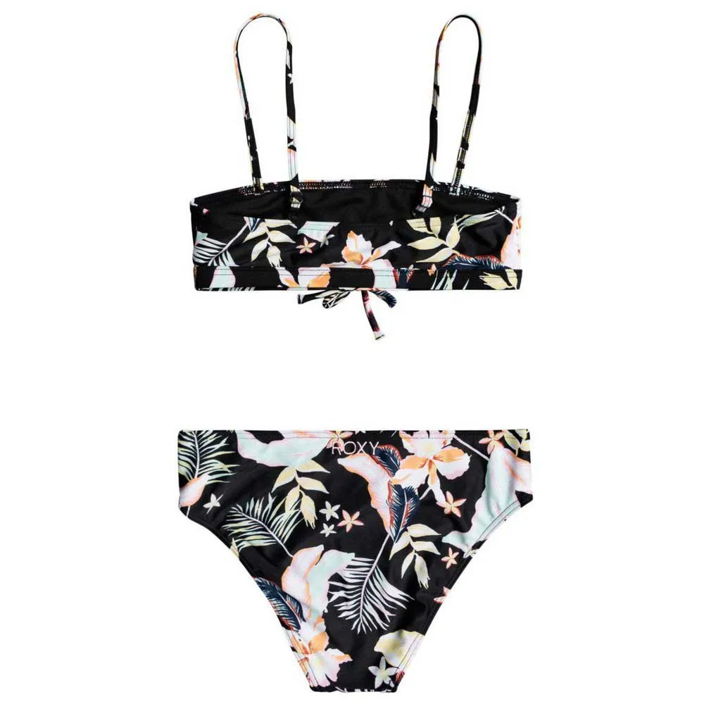 Roxy California Friends Bandeau Bikini Black | Xtremeinn
