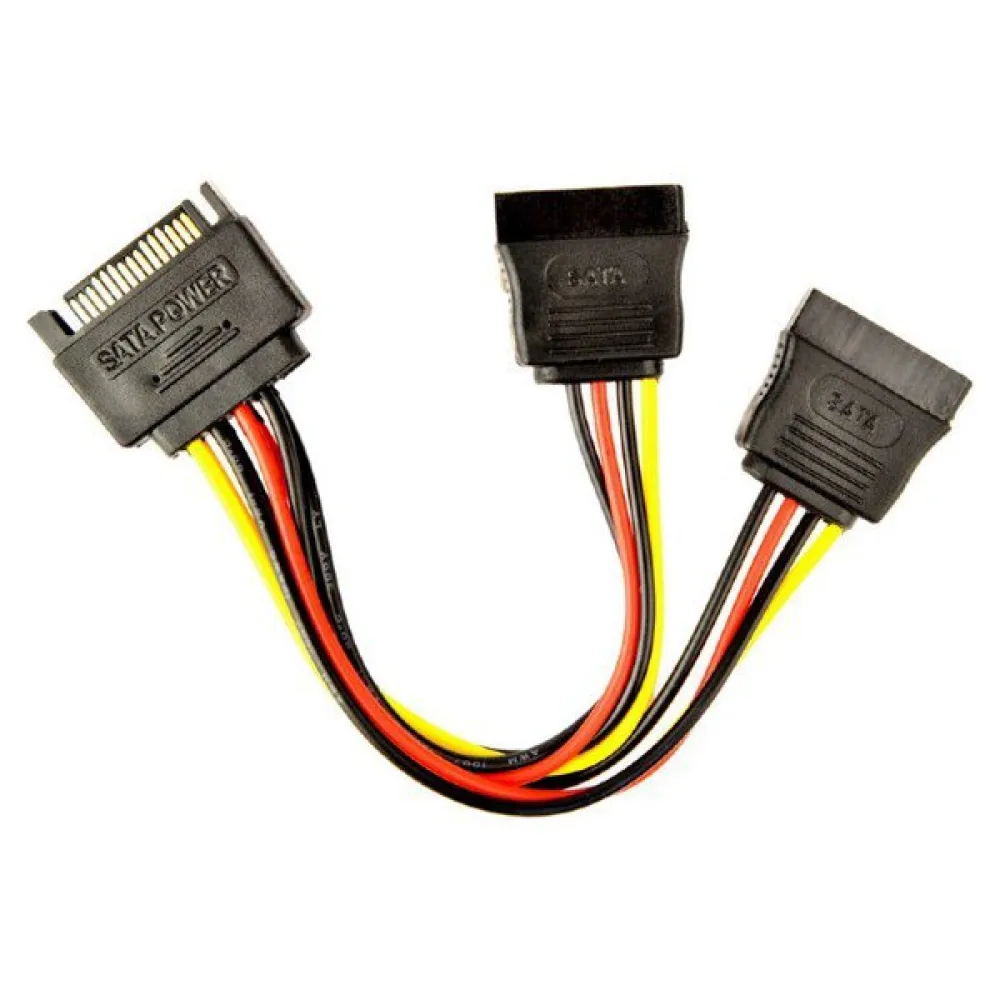 Gembird CC-SATAM2F-01 SATA/Dual SATA M/F 15 cm Preto | Techinn