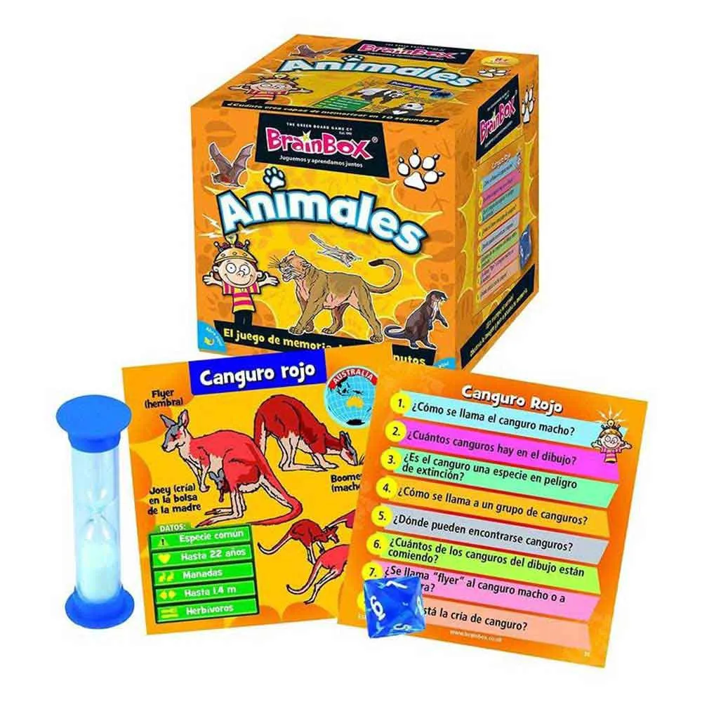 Asmodee Brainbox Animales Multicolor | Kidinn