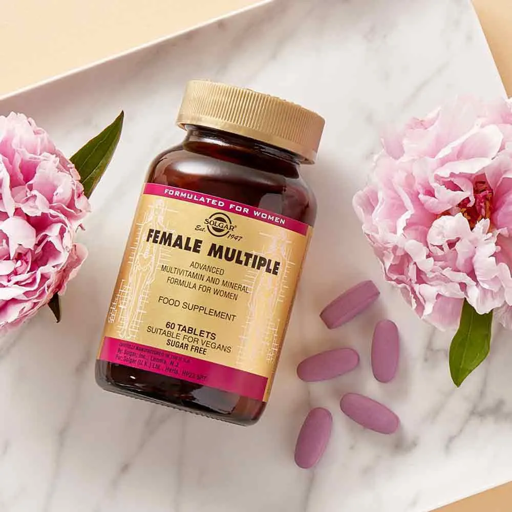 Solgar Female Multiple tablets 60 units, Brown | Bikeinn