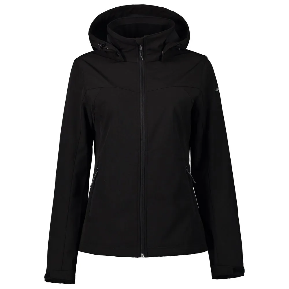 Icepeak Brenham softshell jacket Black | Trekkinn