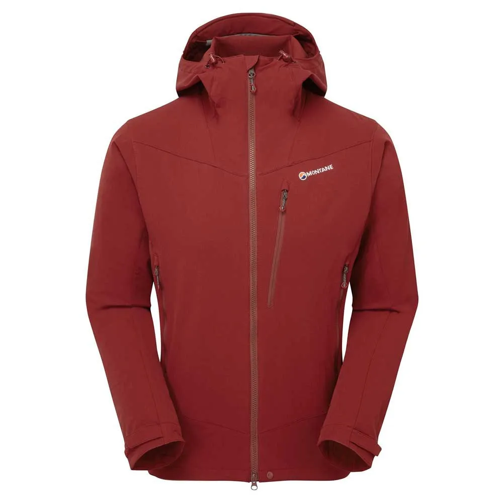 Montane Dyno Lt softshell jacket Red | Trekkinn