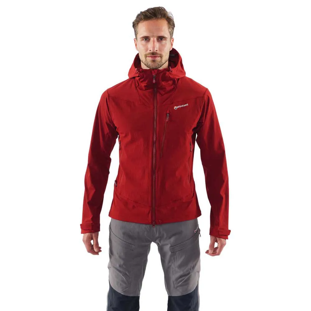 Montane Dyno Lt softshell jacket Red | Trekkinn