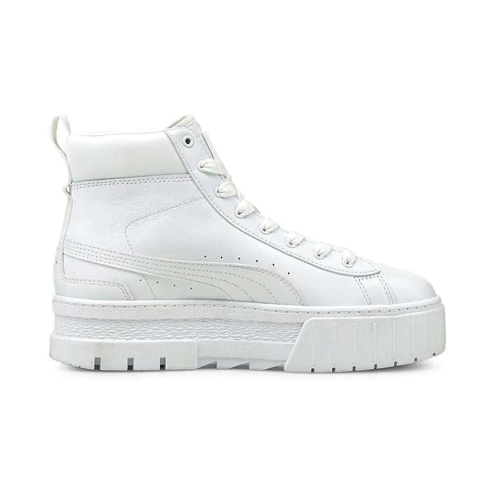Puma Mayze Mid Blanc | Dressinn