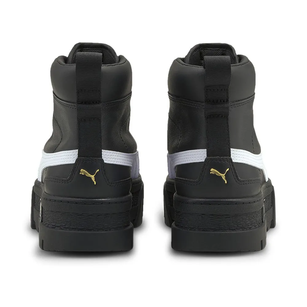 Puma Mayze Mid trainers Black | Dressinn