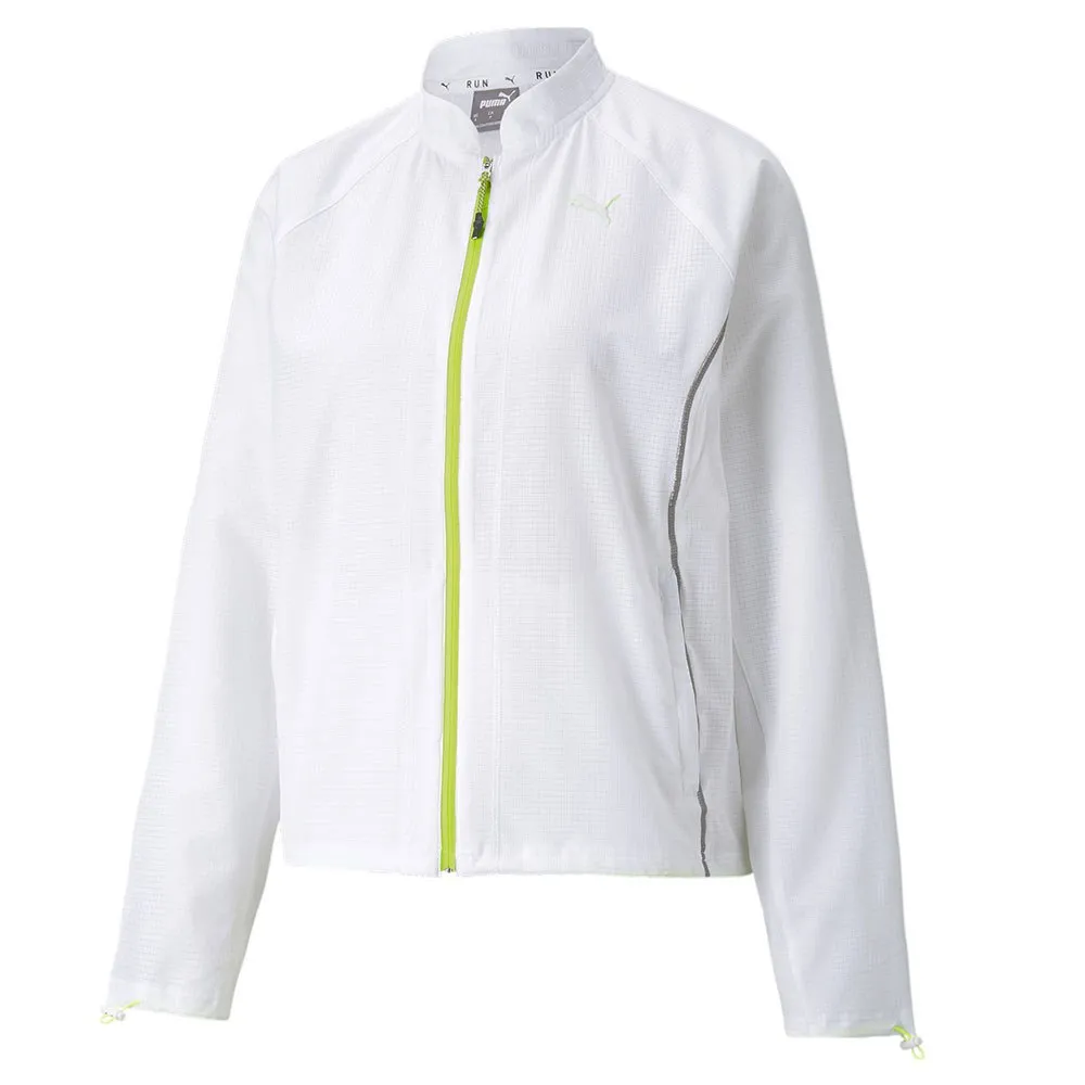 Puma Woven Ultra Jack Jacket White | Runnerinn