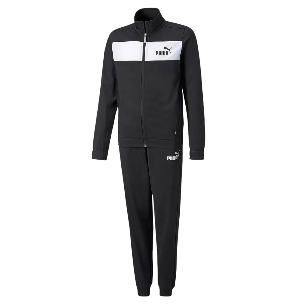 Puma Poly Suit Tracksuit Black | Dressinn