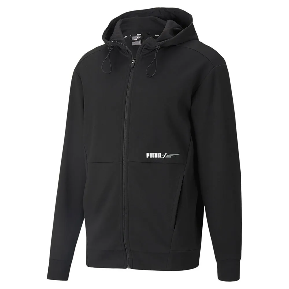 Puma Rad/Cal hoodie Black | Dressinn