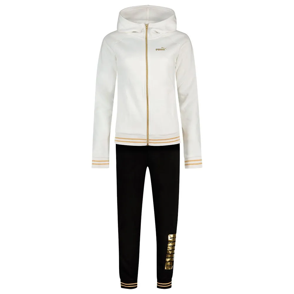 Puma Gold Metallic Tracksuit | Dressinn